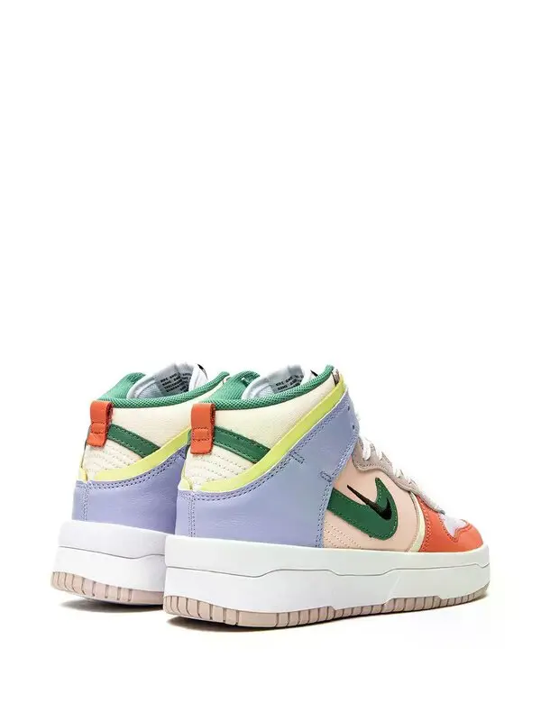Nike Dunk High Rebel Cashmere Leather Sneakers - Neutrals