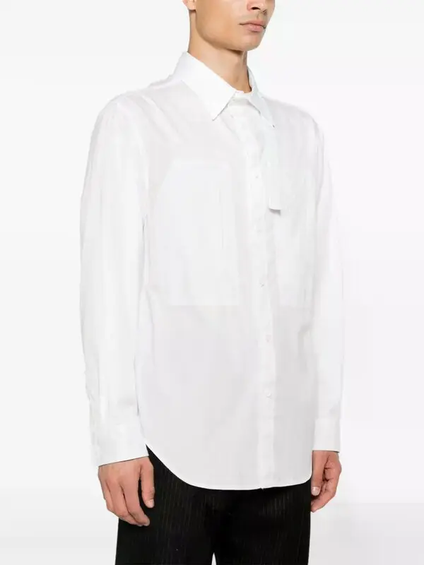 Yohji Yamamoto Strap-detail Shirt