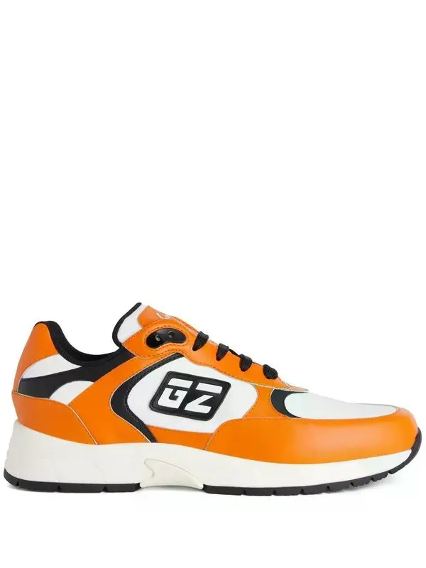 GIUSEPPE ZANOTTI Runner Low-top Sneakers - Orange