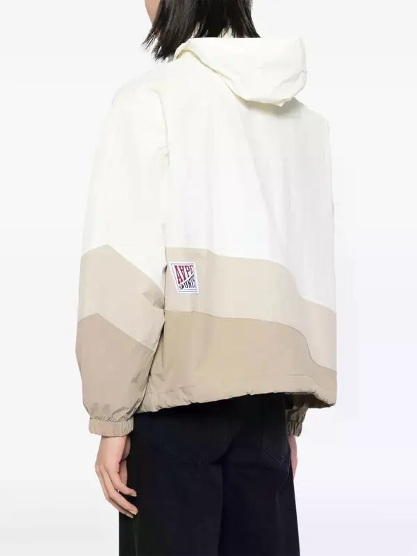 AAPE BY *A BATHING APE Logo-patch Long-sleeved Jacket