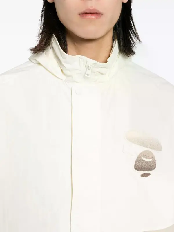 AAPE BY *A BATHING APE Logo-patch Long-sleeved Jacket