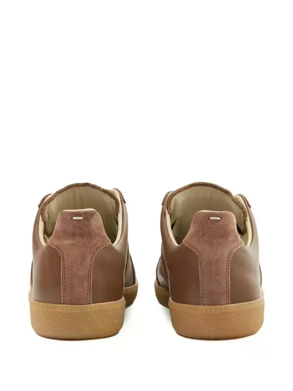 MAISON MARGIELA Replica Sneakers In Nappa Leather And Suede - Brown
