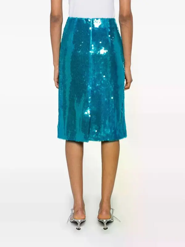 16Arlington Delta Sequin Midi Skirt