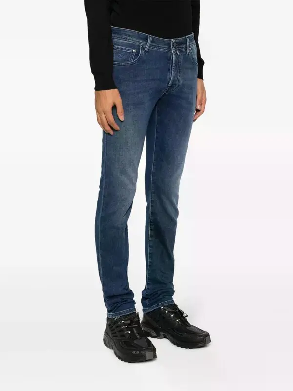 Jacob Cohen Low-rise Slim-fit Jeans - Blue