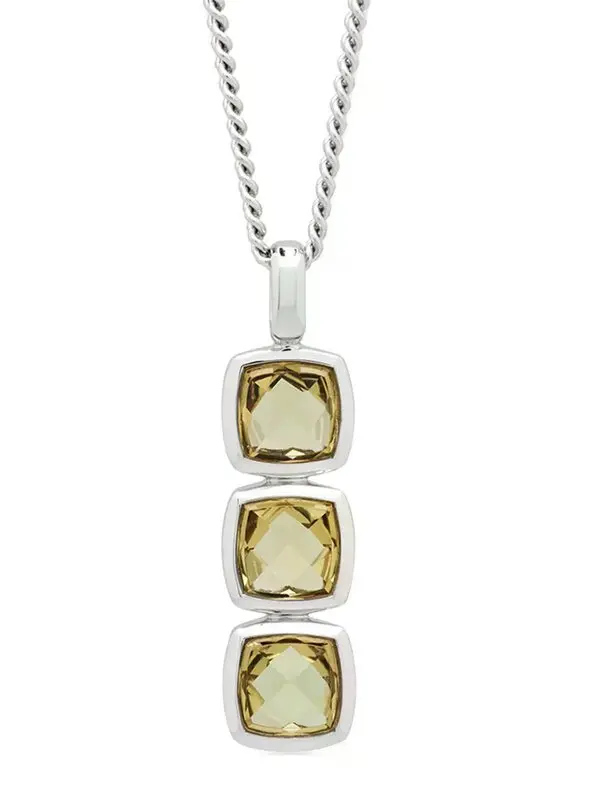 Tom Wood Athena Pendant Necklace - Silver