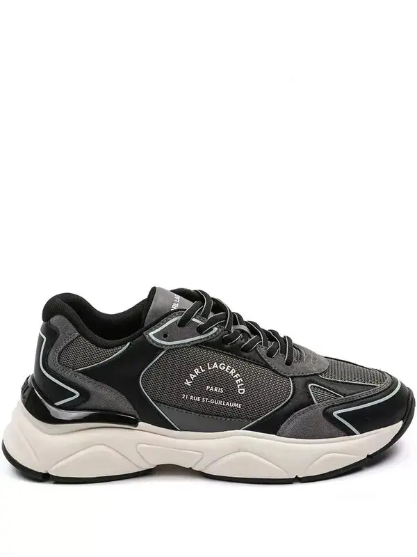 Karl Lagerfeld Rue St-guillaume Lace-up Sneakers - Grey