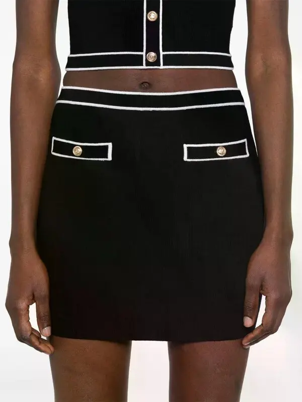 Alice + Olivia Knitted Mini Skirt