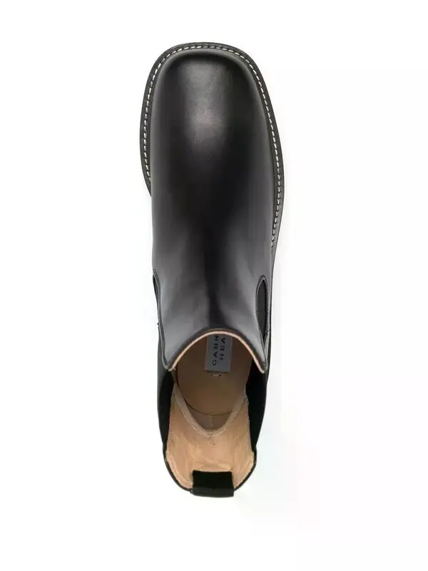 Gabriela Hearst Jil Leather Chelsea Boots
