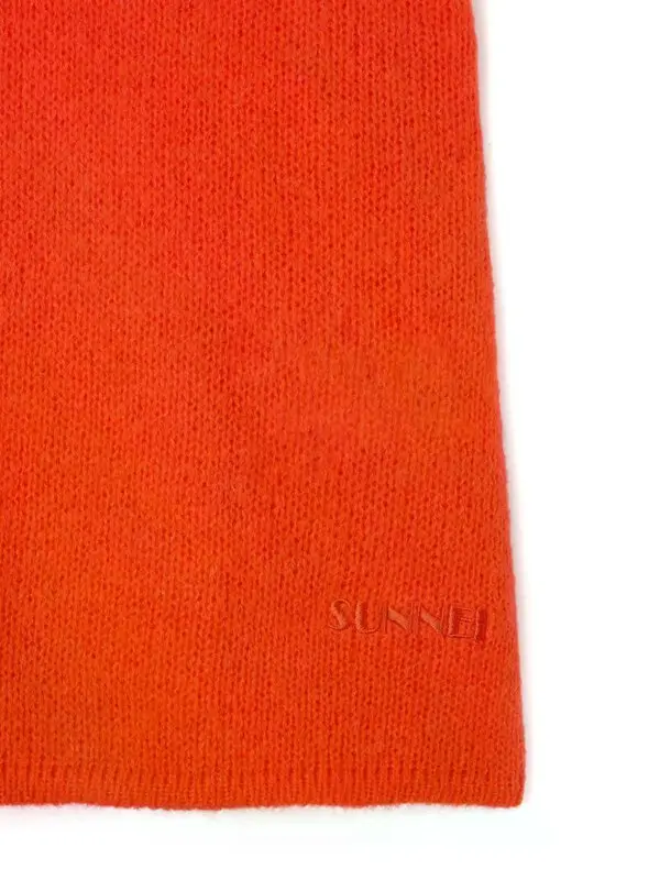 Sunnei Mohair-blend Top