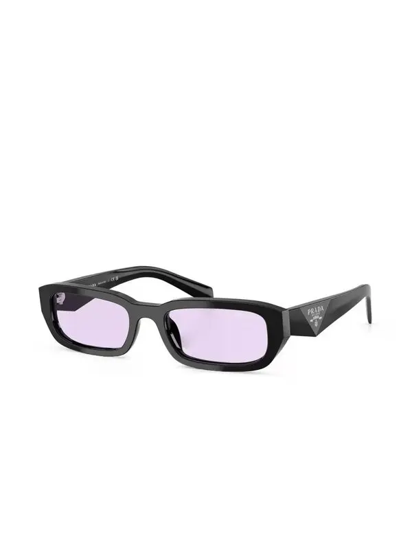 Prada Rectangle Frame Sunglasses - Black