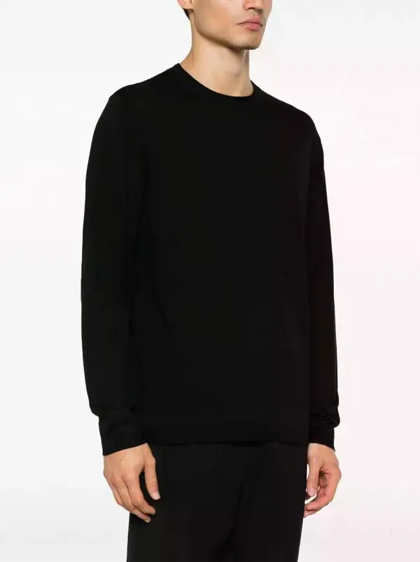 BALLANTYNE Round Neck Wool Jumper