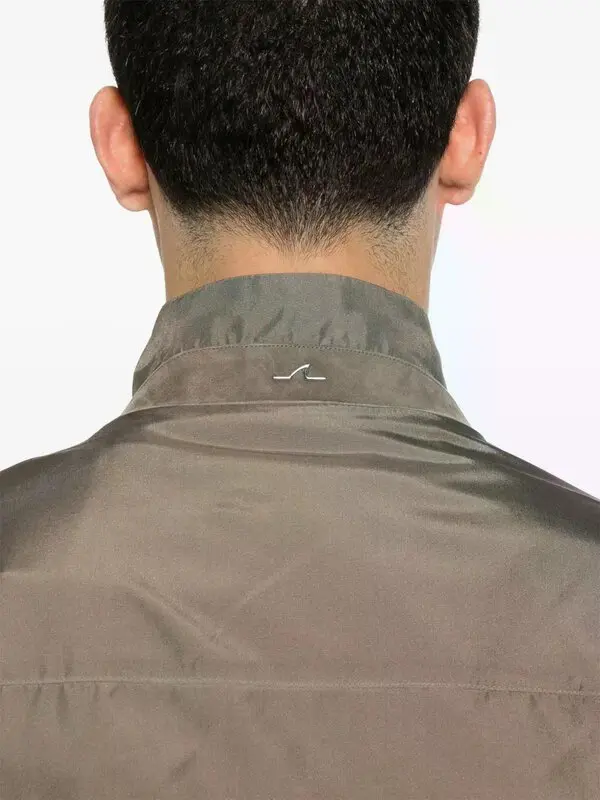 Paul & Shark Silk Zip-up Jacket