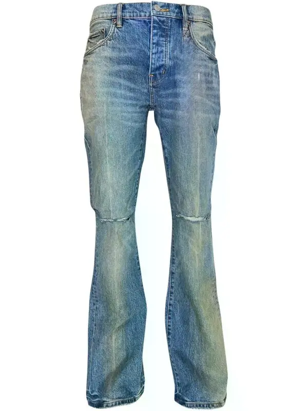 PURPLE BRAND Gaia Flared Trousers