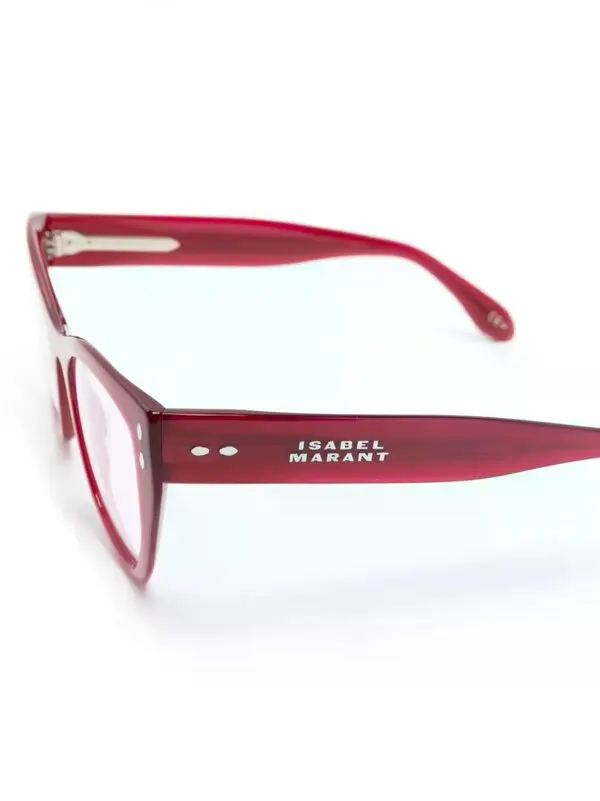 Isabel Marant Cat Eye Frame Glasses - Pink