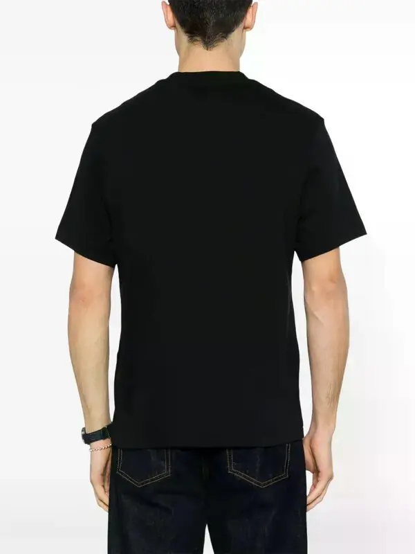 Axel Arigato Logo-print Cotton T-shirt - Black