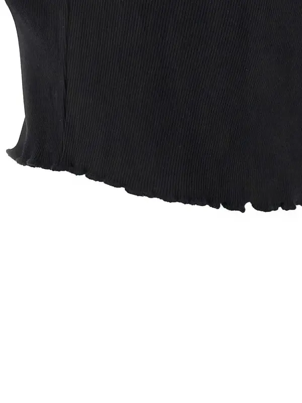 Moschino Ribbed Crewneck T-shirt