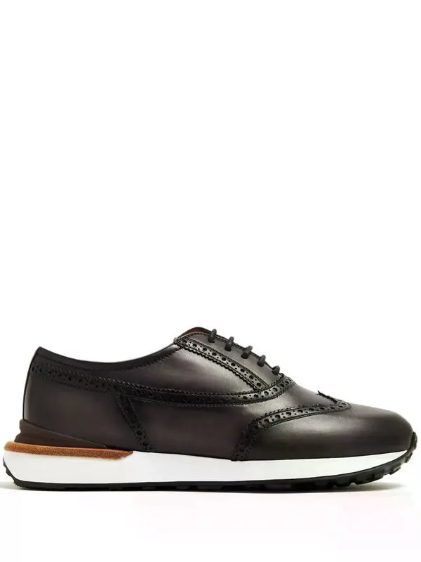 Magnanni Leather Lace-up Sneakers