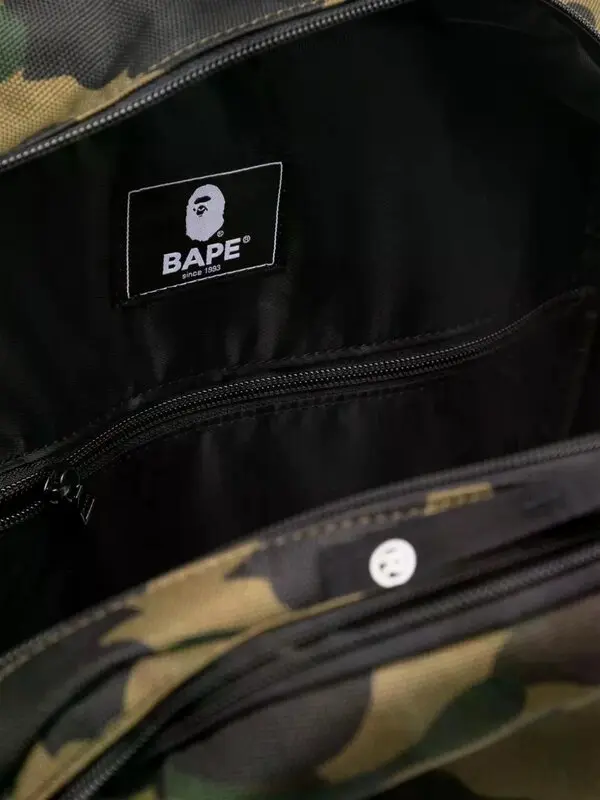 A BATHING APE Camouflage Cordura Backpack