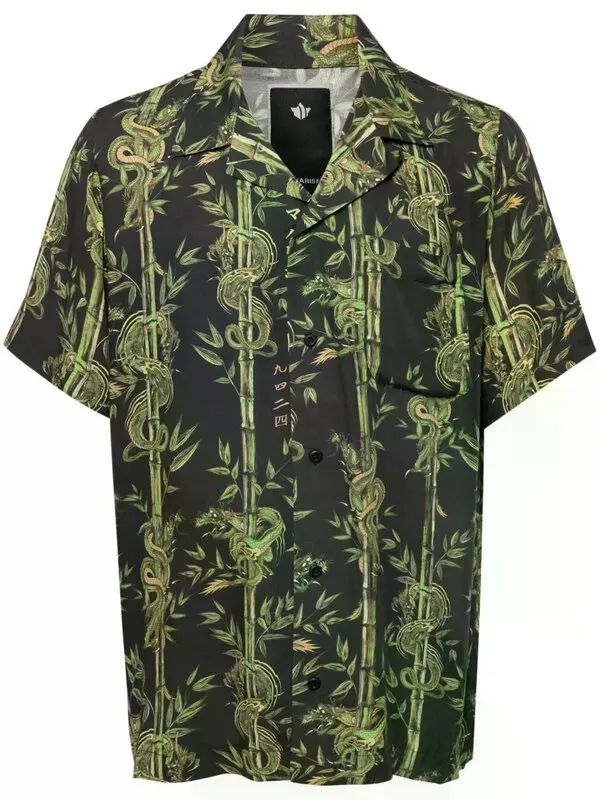 MAHARISHI Dragon Bamboo Shirt - Black