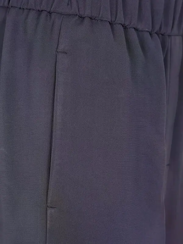 Peserico Pleat-detail Trousers - Blue