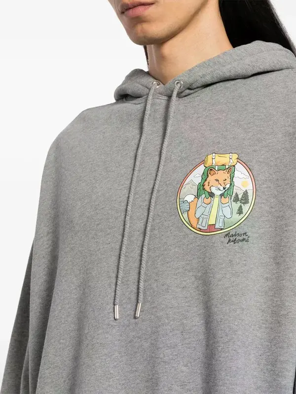 Maison Kitsuné Rambling Fox Oversized Hoodie