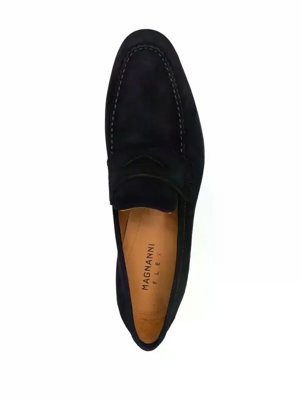 Magnanni Diezma Suede Loafers - Blue