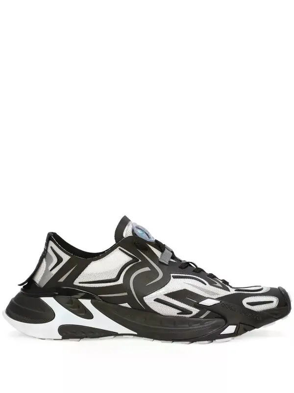 Dolce & Gabbana Fast Panelled Sneakers - Black
