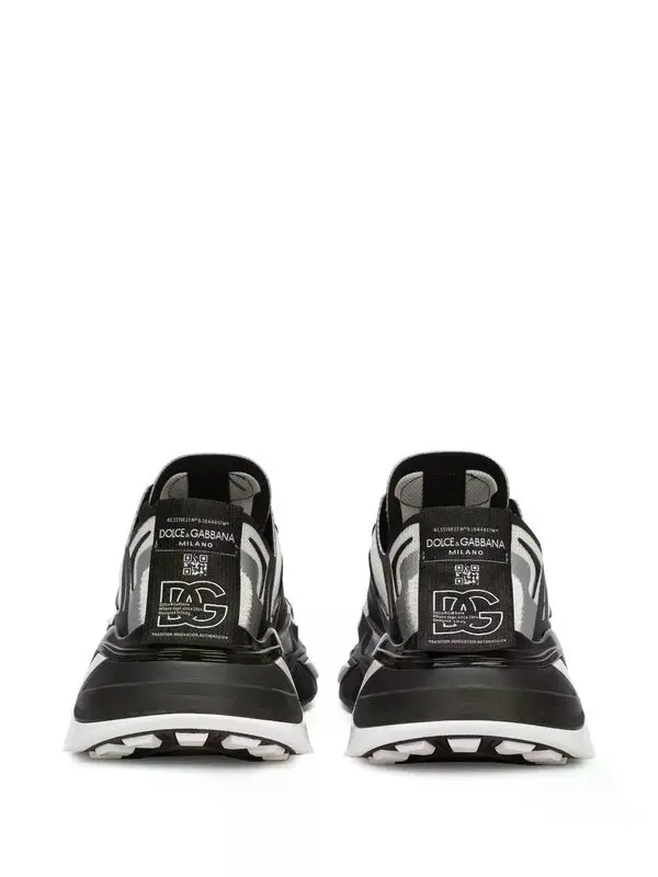 Dolce & Gabbana Fast Panelled Sneakers - Black