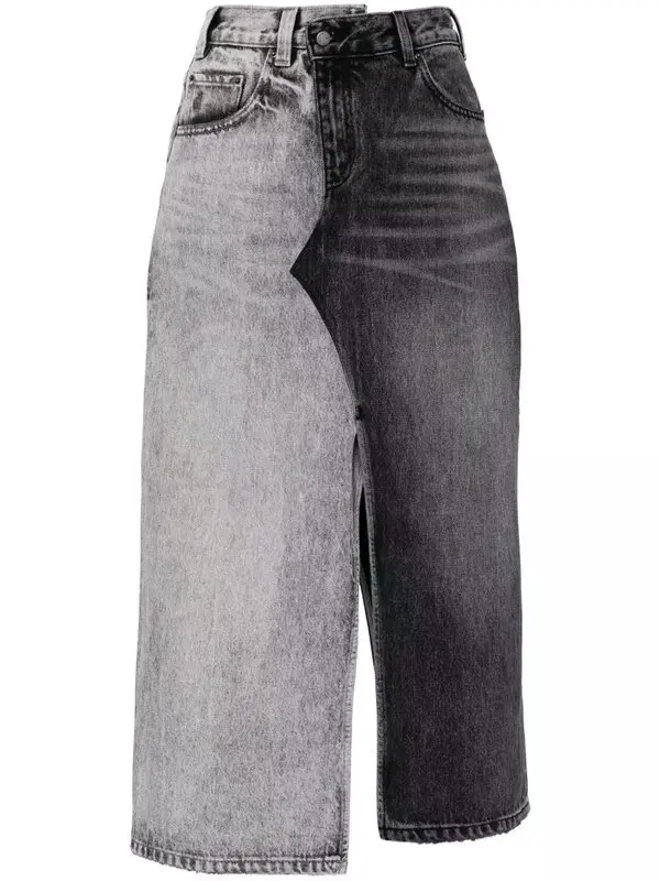JNBY Denim Skirt With Faded Effect