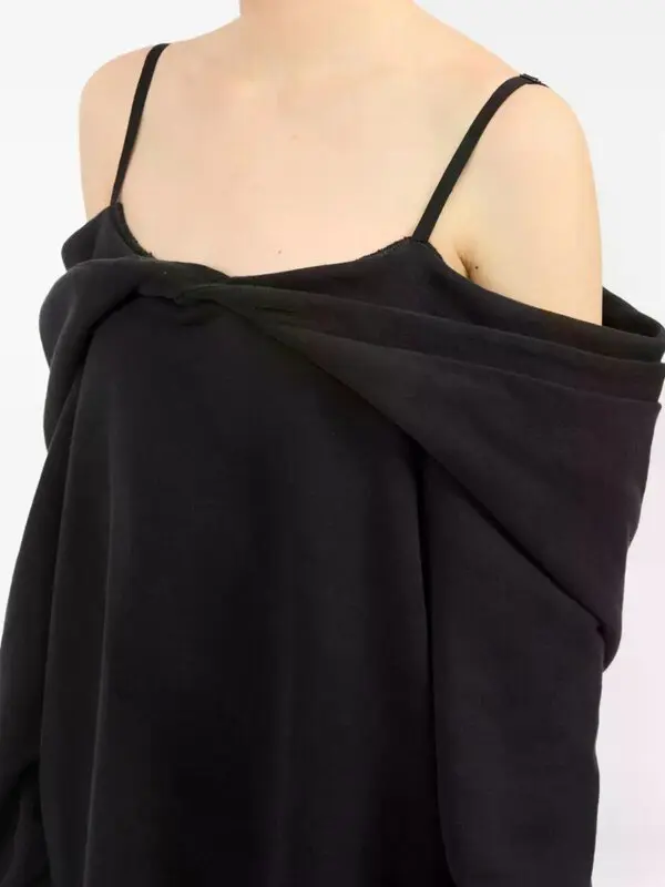 MAISON MARGIELA Sleeveless Twisted Mini Dress