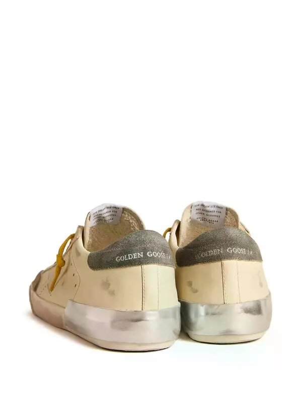 GOLDEN GOOSE Super-star Penstar Perforated Leather Sneakers