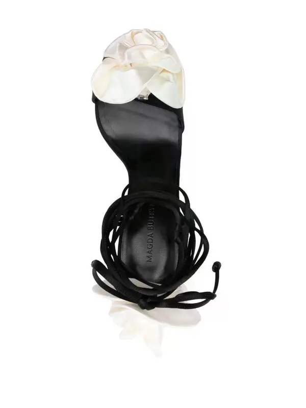 Magda Butrym 110mm Floral-appliqué Sandals