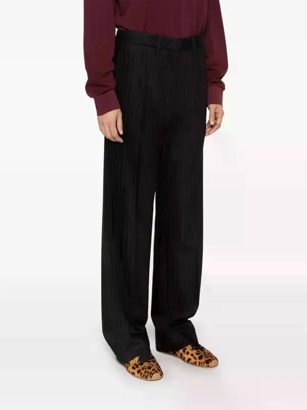 Miu Miu Pinstriped Tailored Trousers