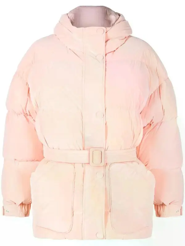 IENKI IENKI Padded Belted Jacket - Pink