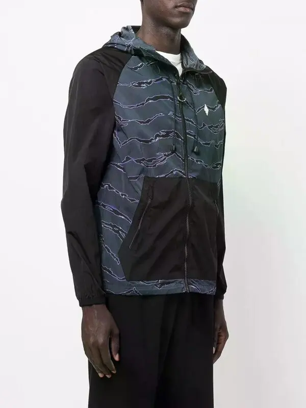 COUNTY OF MILAN All Over Camouflage Windbreaker Jacket