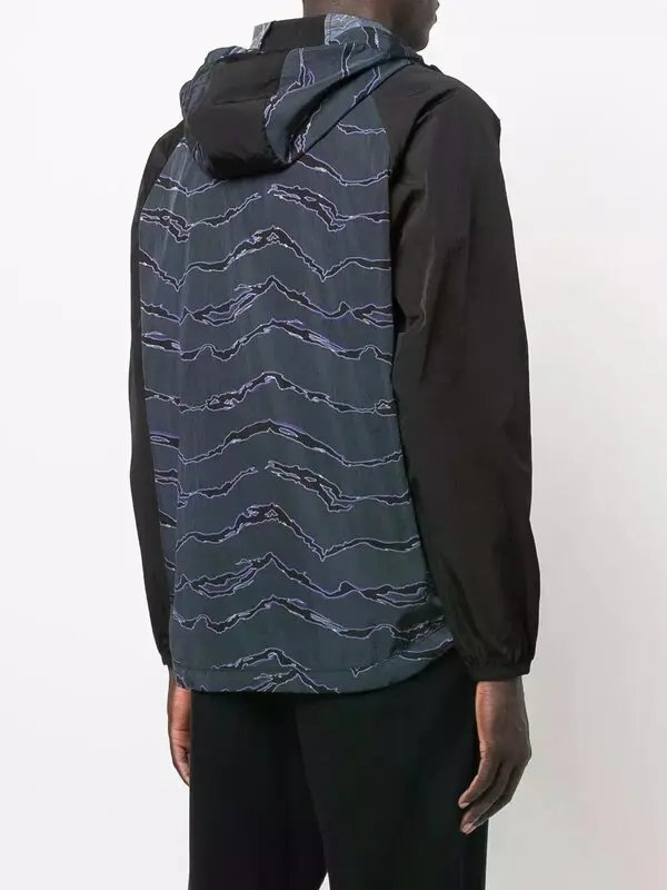 COUNTY OF MILAN All Over Camouflage Windbreaker Jacket