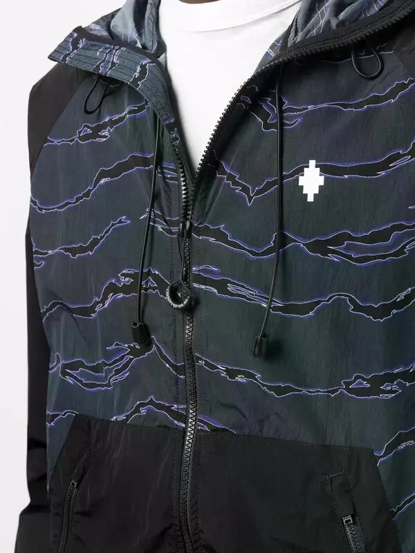 COUNTY OF MILAN All Over Camouflage Windbreaker Jacket