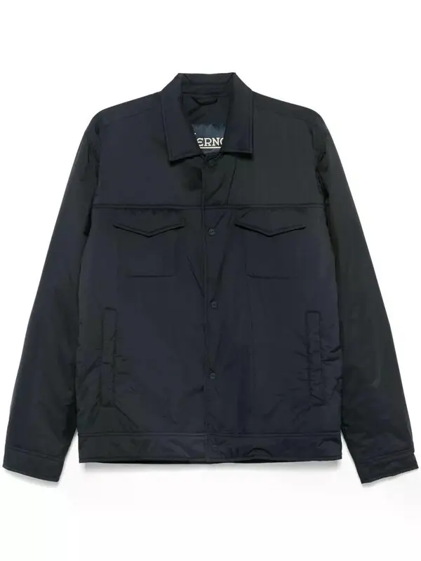 Herno Ecoage Jacket With Press-stud Fastening