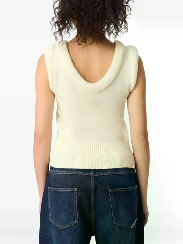 Axel Arigato Ribbed Vest - Neutrals