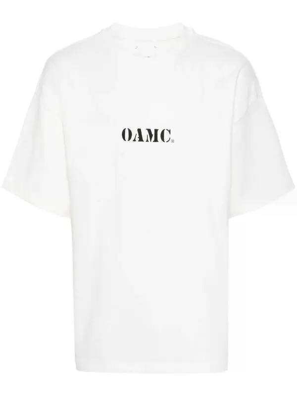 OAMC Logo-print Organic T-shirt