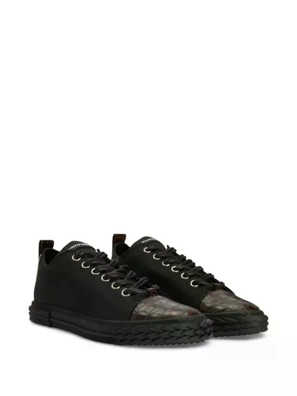 GIUSEPPE ZANOTTI Lace-up Sneakers - Black