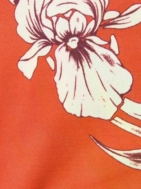 La DoubleJ Floral Print Bikini Top