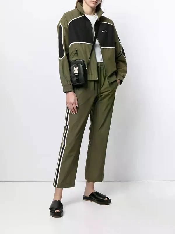 PORTS V Straight-leg Track Pants With Side Stripe Detail