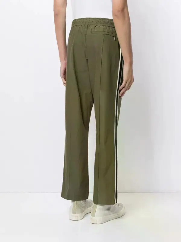 PORTS V Straight-leg Track Pants With Side Stripe Detail