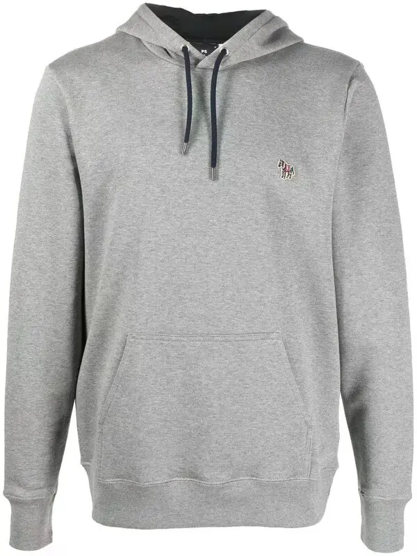 Paul Smith Logo Patch Long Sleeve Hoodie
