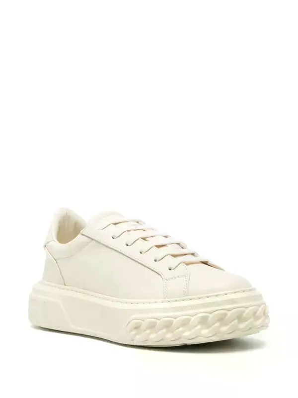 Casadei Off-road Calf Leather Sneakers