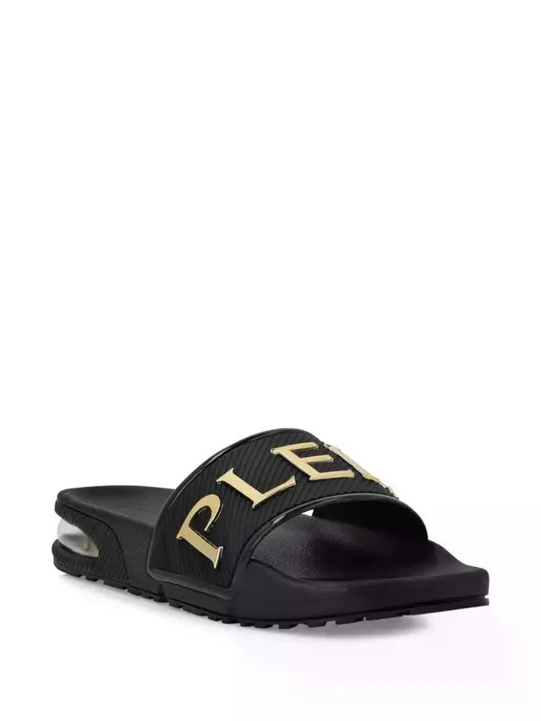 PLEIN SPORT Aero Slides With Logo Lettering