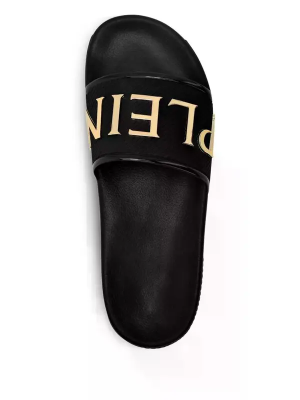 PLEIN SPORT Aero Slides With Logo Lettering