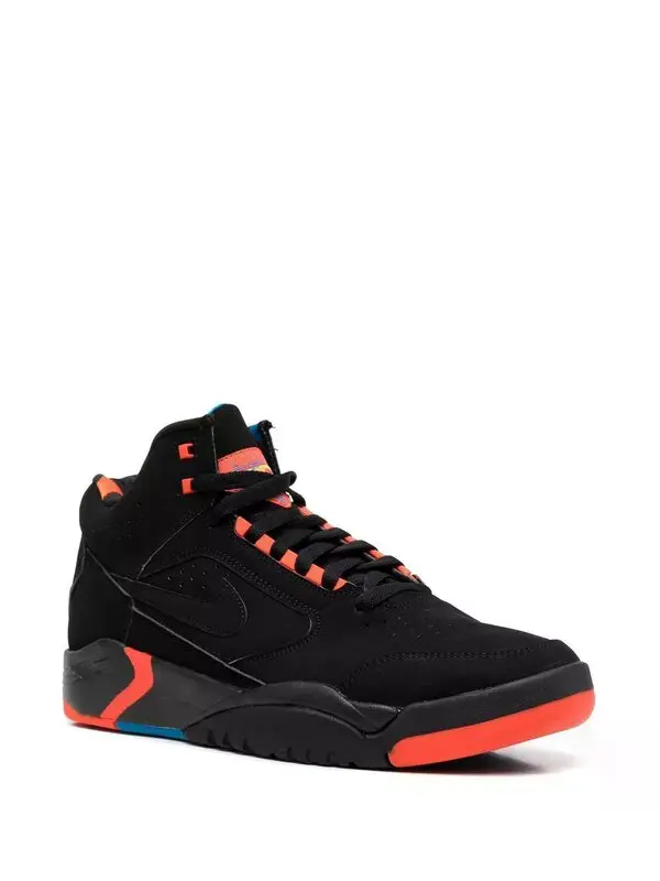 Nike Air Flight Lite Ii Mid Sneakers - Black