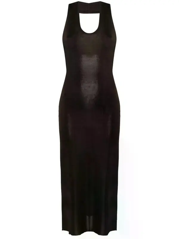 Khaite Coraline Dress - Brown